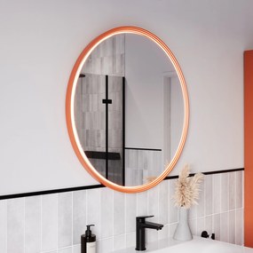 LED koupelnové zrcadlo BELDIVO kulaté - 80 cm