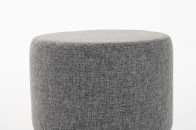 Atelier del Sofa Taburet Liza - Grey, Šedá