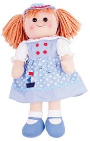 Bigjigs Toys Látková panenka Louise 38 cm