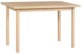 Drewmix jídelní stůl MAX 10 deska stolu sonoma, nohy stolu bílá