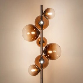 BRILAGI - LED Stojací lampa MILLA 7xG9/3W/230V hnědá/kouřová hnědá