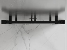 Mexen Pluton koupelnový radiátor 1200 x 600 mm, 726 W, černý - W106-1200-600-00-70