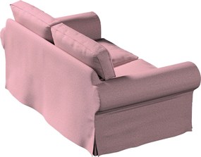 Potah na pohovku IKEA Ektorp 2-místná rozkládací  NOVÝ MODEL 2012 barva růžová látka pletený vzor