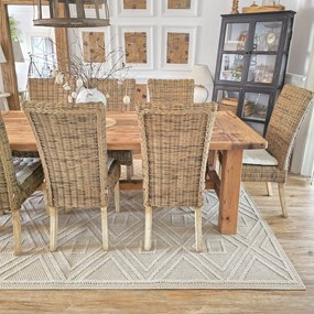 Ayyildiz, Kusový koberec Patara 4956 Beige – na ven i na doma, 80x150, béžová, chodba / předsíň