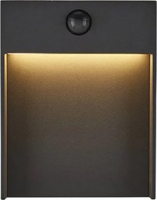 LA 1002954 FLATT SENSOR Outdoor, nástěnné LED svítidlo, 3000K, IP65, antracitové - BIG WHITE (SLV)