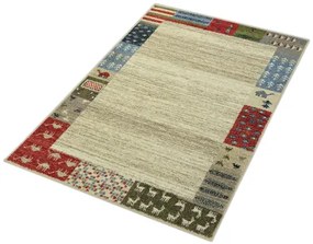 Koberce Breno Kusový koberec SHERPA 5093/DW6Z, Béžová, Vícebarevné, 160 x 235 cm