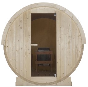 RAKOUSKÝ produkt - Venkovní sauna NYBORG - L pro 6 osob 194,2x224,9x194,9 (F80220)