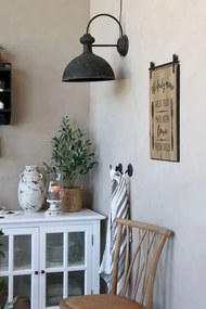 Dekorace umělý stromek olivovník s olivami Olea Tree - Ø 12*73 cm