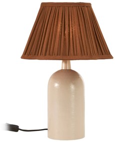 PR Home Riley stolní lampa, béžová/hnědá