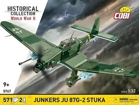 COBI 5767 Junkers Ju-87G-2 Stuka / Stavebnice / 571 kostek / 2 figurky