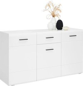 XXXLutz ŠIROKÁ KOMODA, antracitová, bílá, 150/84,6/41,6 cm Hom`in - Široké komody - 001803069025