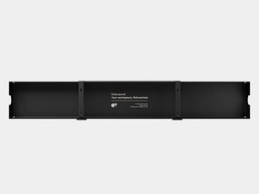 Organizér kabelů pod stůl Bílá / Velký (100 cm)