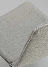 Rowico Otočná židle LOWELL šedý textil 120201