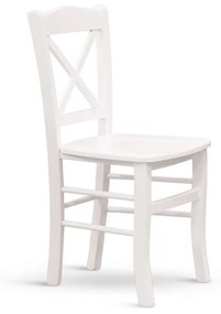 Stima Židle CLAYTON s masivním sedákem Odstín: Bílá