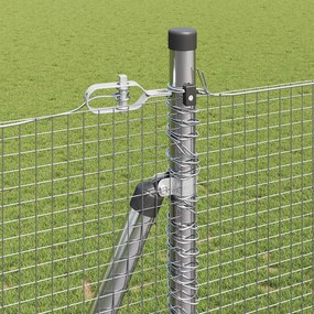 Svařovaná drátěná plotina s betonovou základnou 50 x 1,4 m 3352360