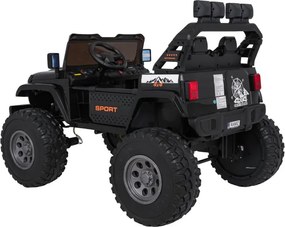 Elektrické autíčko Extreme Sport 4x4 černé