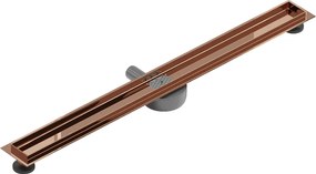 Mexen Flat 360°, tělo žlabu 80 cm, růžové zlato, 1640080
