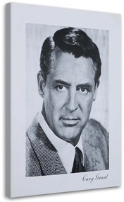 Obraz na plátně Portrét herce Caryho Granta - 40x60 cm