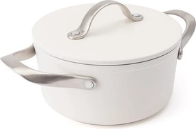 Elmich Nepřilnavý keramický hrnec Zen Ø 18 cm - krémově bílá