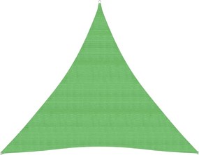 vidaXL Stínicí plachta 160 g/m² 3,6 x 3,6 x 3,6 m HDPE [42285] Barva: světle zelená