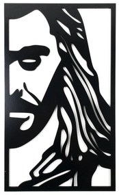 Dřevěná dekorace Thor černá (55 x 32 cm) - Kvalitní samolepky.cz
