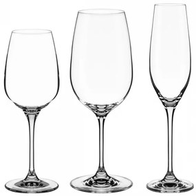 Lunasol - Startovací set pohárů do domácnosti 18 ks – Premium Glas Crystal (321809)