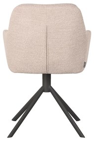 LABEL51 Jídelní židle JOY bílé bouclé IH-50.209