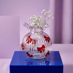 Skleněná váza (výška 20,5 cm) Halynor – Bizzotto