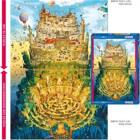 HEYE Puzzle That's Life: Hluboko / 2000 dílků / 97 × 69 cm