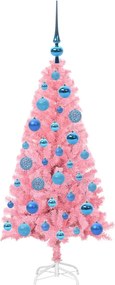 Vánoční stromeček Růžová 120 cm PVC 3396414