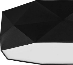 TK Lighting Černé stropní svítidlo Kantoor pro žárovku 4x E27 TK1567