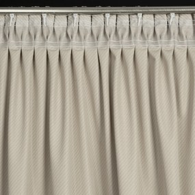 ZATEMŇOVACÍ ZÁVĚS NA PÁSCE ELIZA 140X300 CM BÉŽOVÁ