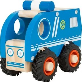 Small Foot Dřevěné policejní auto / od 18 měsíců