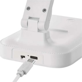 EMOS Bílá LED stolní nabíjecí lampička Amy 5W Z7631