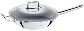 Zwilling Plus nepřilnavá pánev Wok se skleněnou poklicí 32 cm, 40992-032