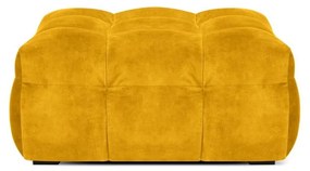Žlutý sametový puf Windsor &amp; Co Sofas Vesta