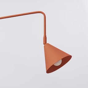 Sollux Lighting Nástěnné svítidlo NOX okrově červené