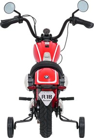 Elektrická motorka BMW R18 červená