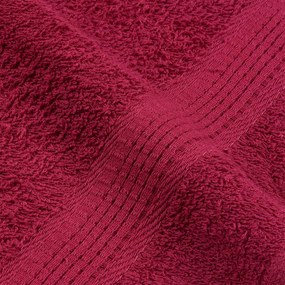 Ručníky FROGN 2 ks bordó 100x150 cm 360 g/m² 136740