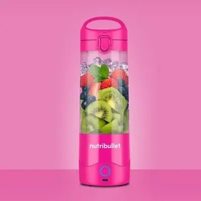 Nutribullet Portable NBP003BP růžová / 0,475 l / aku (USB-C)