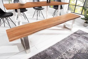 Designová lavice Massive 200 cm akácie