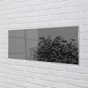 akrylový obraz Poznámky 120x60 cm