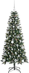 Umělý vánoční stromeček Zelená 150 cm PVC, plast a ocel 3395813