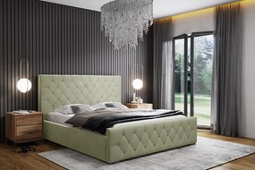 Postel MODEL 01 140x200 světlezelená - MAGIC VELVET 2227