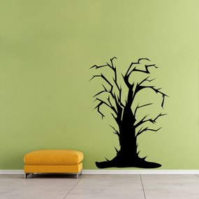 Samolepka na zeď - Halloweenský strom 3 (43x60 cm) - PopyDesign