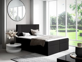 Eka Kontinentální čalouněná postel LINA - Trinity (120x200 cm) Barva látky Trinity: Modrá (Trinity 2313)