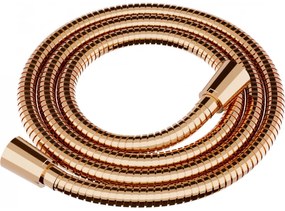 Mexen příslušenství, Sprchová hadice 150 cm, nerezové opletení, růžovo-zlatá, 79460-60