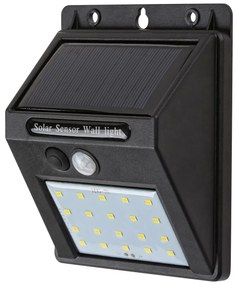 Rabalux 7880 Ostrava venkovní solární LED svítidlo s pohybovým senzorem, 12,5 cm