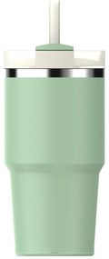 Šalvějově zelená termoska s brčkem z nerezové oceli 600 ml Quencher H2.0 FlowState Tumbler Pistachio – Stanley
