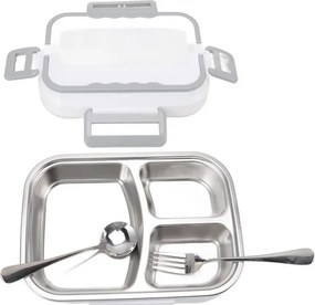 VERK Ohřívací box na jídlo 12V/220V - bílý